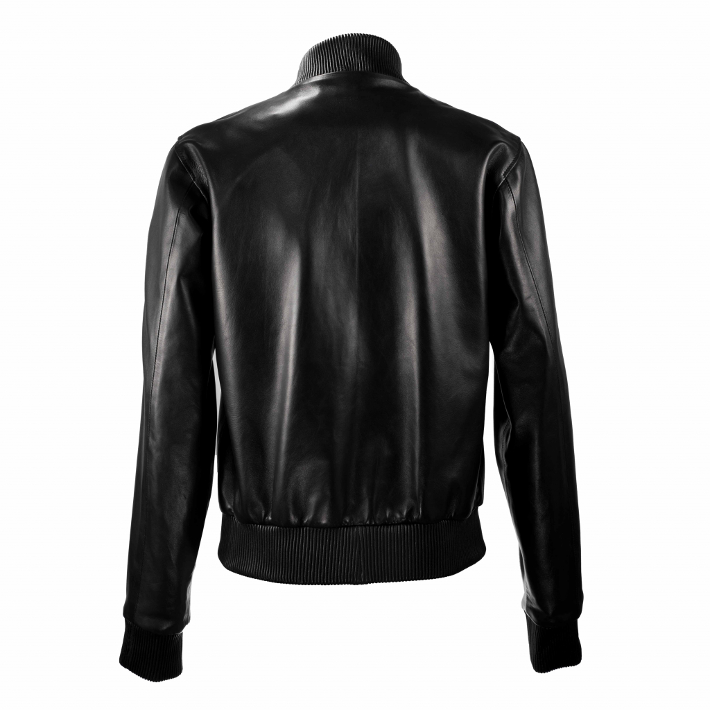 LUXURY BOMBER LEATHER JACKET “ROB” – Max Macchina – Luxury Fashion Brand